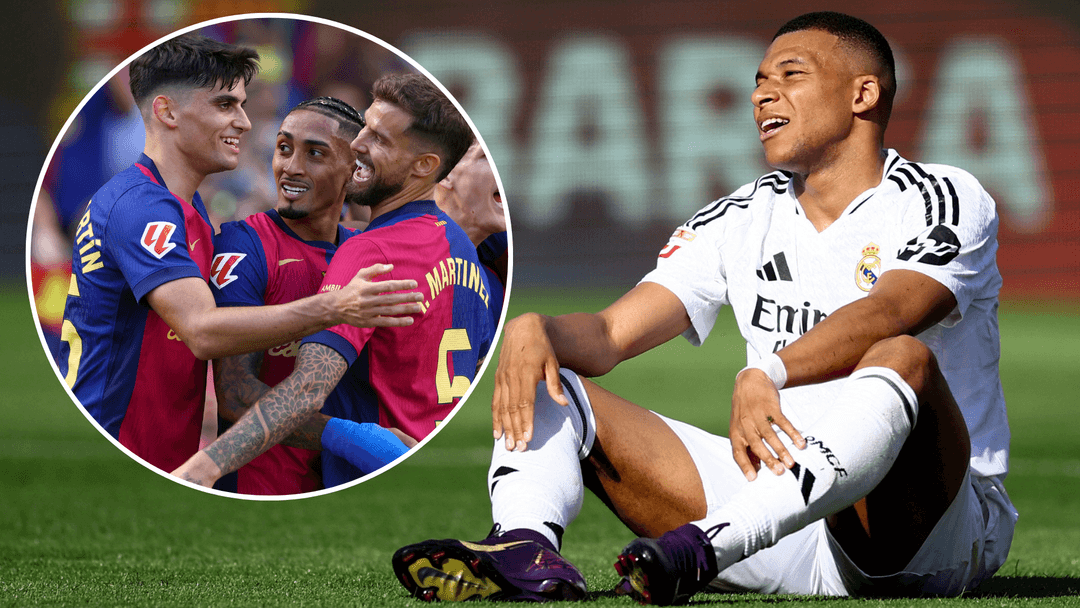 El rotundo fracaso de Mbappé en los Clásicos: Pierde todos los partidos contra el Barcelona que ...